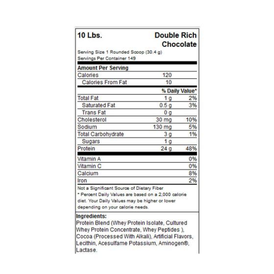 Gold Standard Whey Protein 10lb